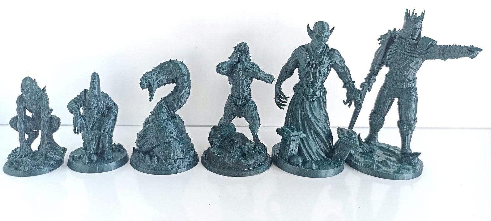 Witcher Wild Hunt Chess Set, Collectible Unique Chess Pieces, Themed 3d ...