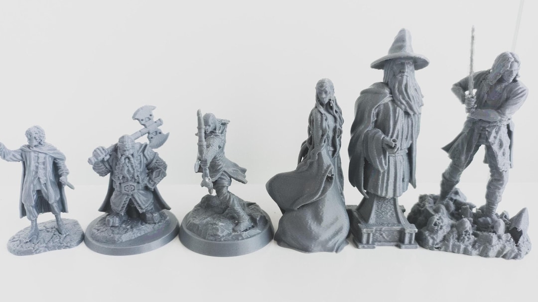 Lord of the Rings Themed Chess Set, Unique High Detailed Chess Pieces ...