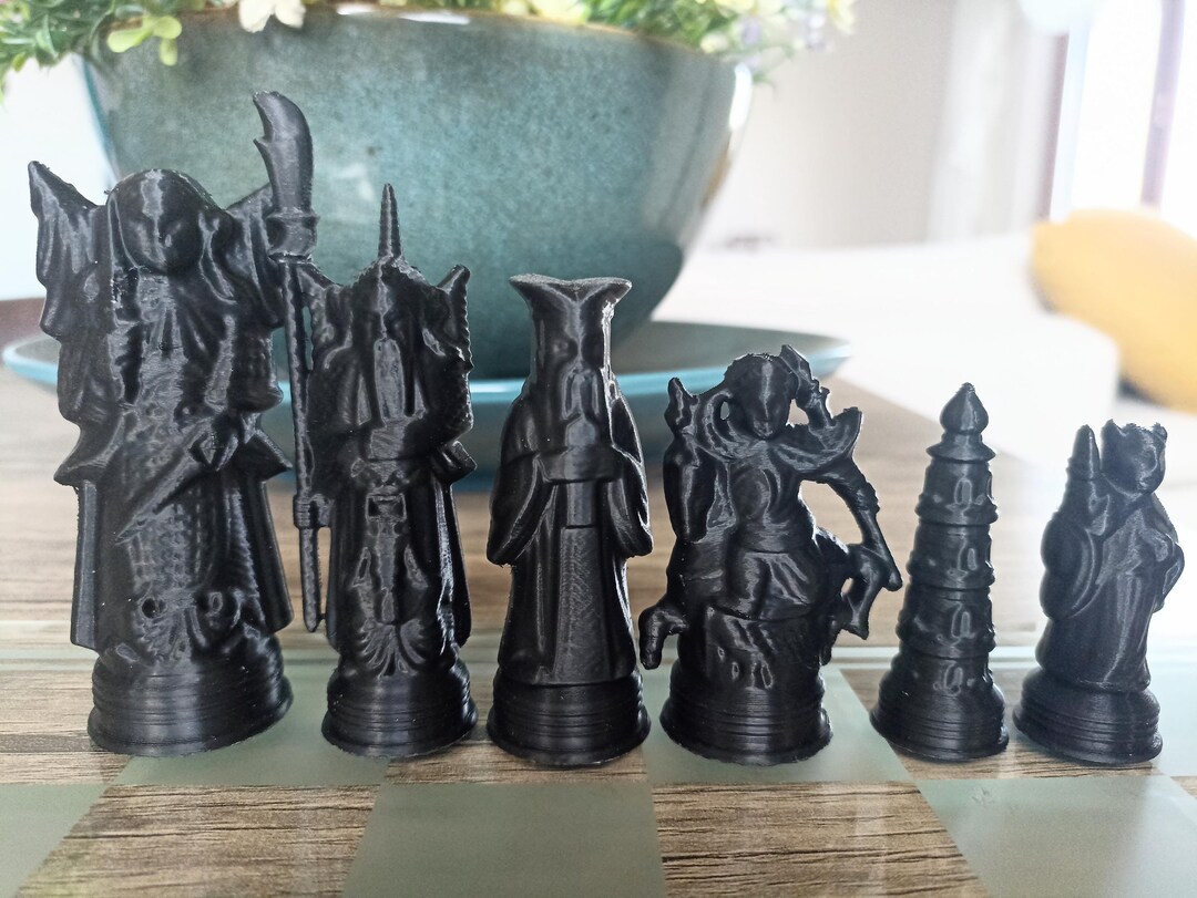 Alternative Chinese Chess Set, Decorative 3d Printed Chess, Detailed ...