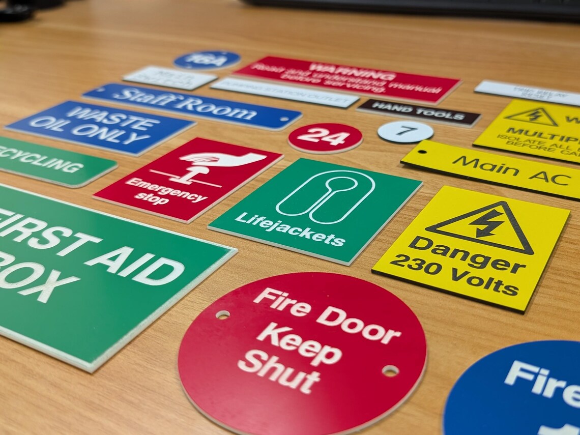 Custom Laser Engraved Labels - Etsy UK