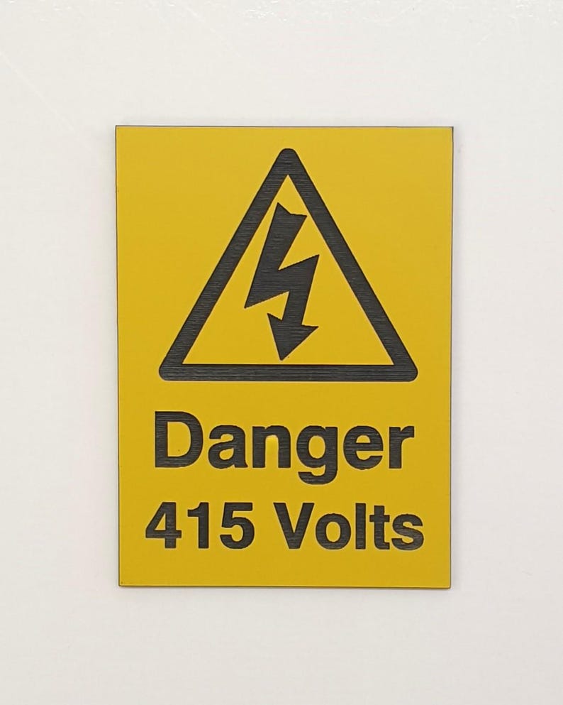 Electrical Engraved Labels - Etsy