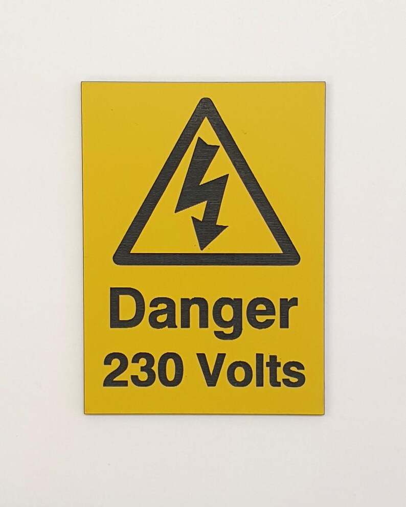 Electrical Engraved Labels - Etsy