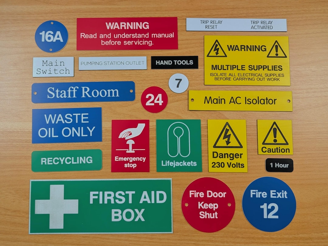 Custom Laser Engraved Labels - Etsy UK