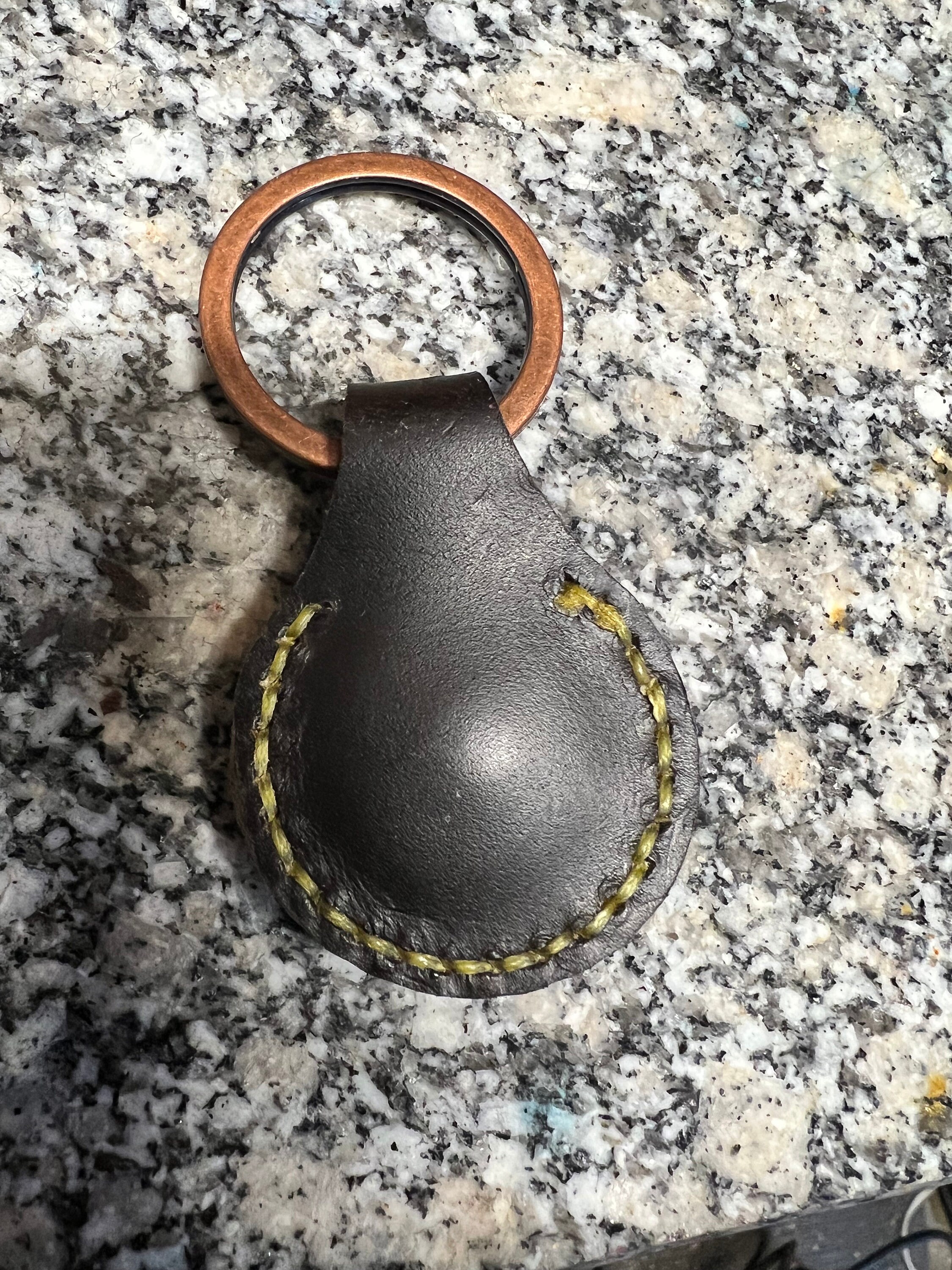 Leather in Honor of Fallen Soldiers Keychain - Etsy