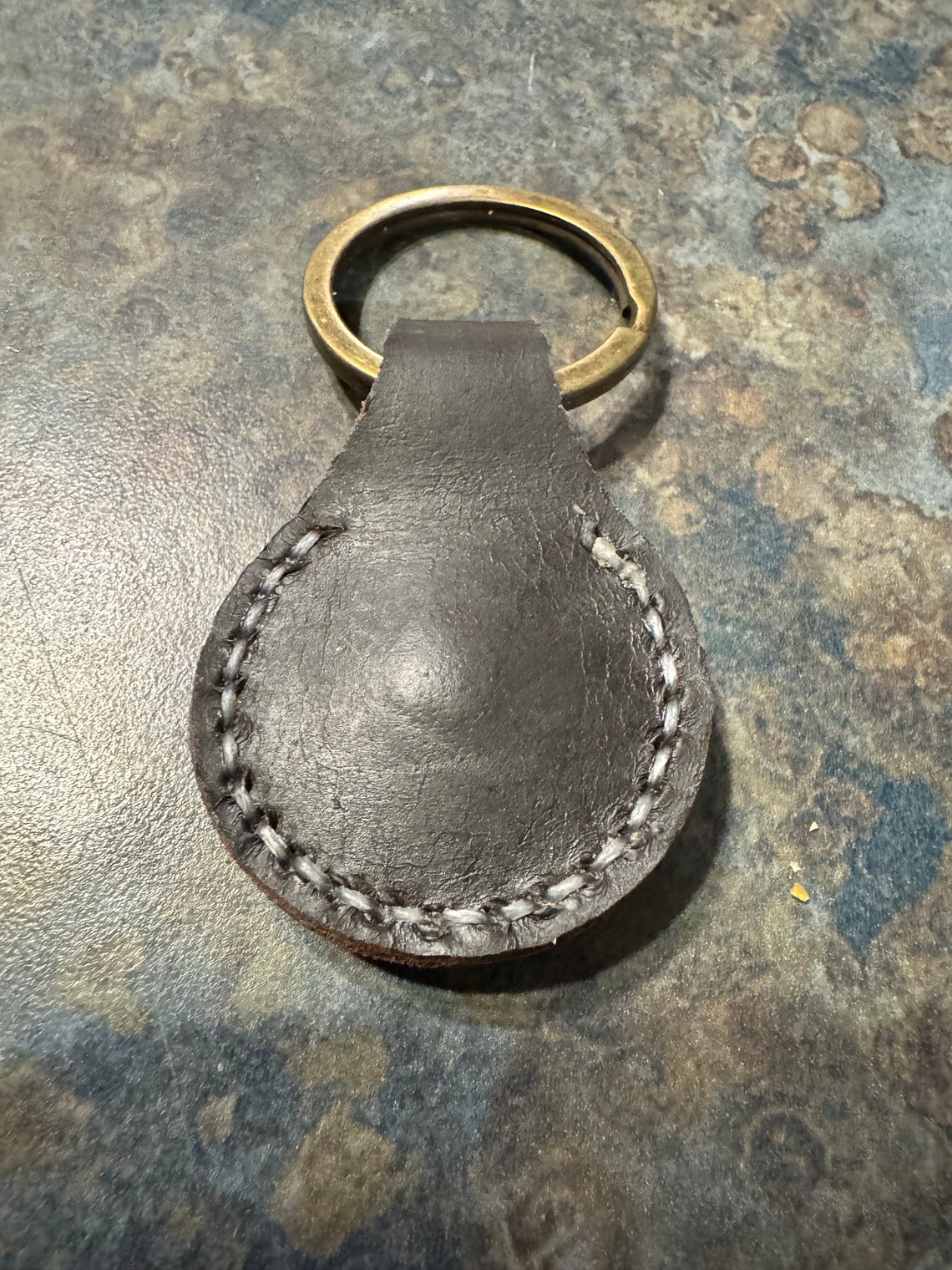 Leather Don’t Tread on Me Keychain - Etsy