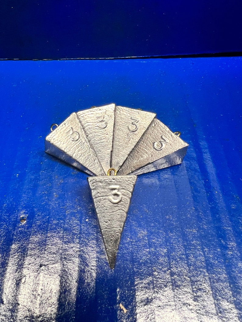 3 Oz Pyramid Sinker - Etsy