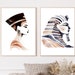 Queen Nefertiti and Sphinx Digital Prints, Watercolor Egyptian ...