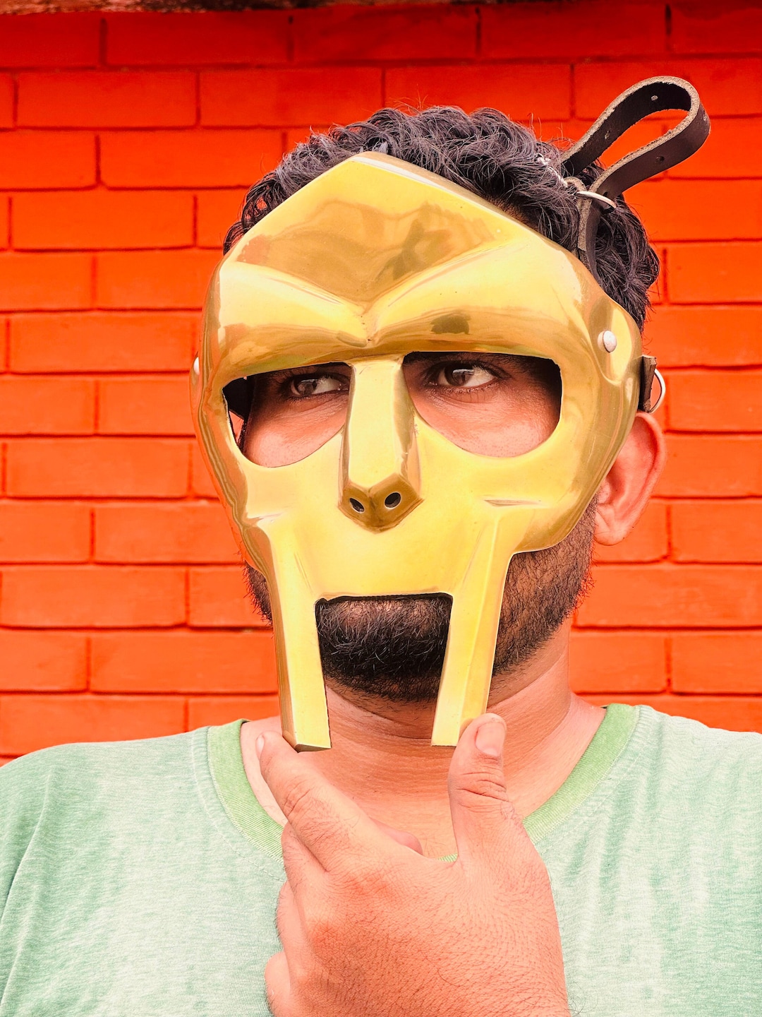 MF DOOM Face Mask Mad Villain Mild Aluminum L Face Armour - Etsy