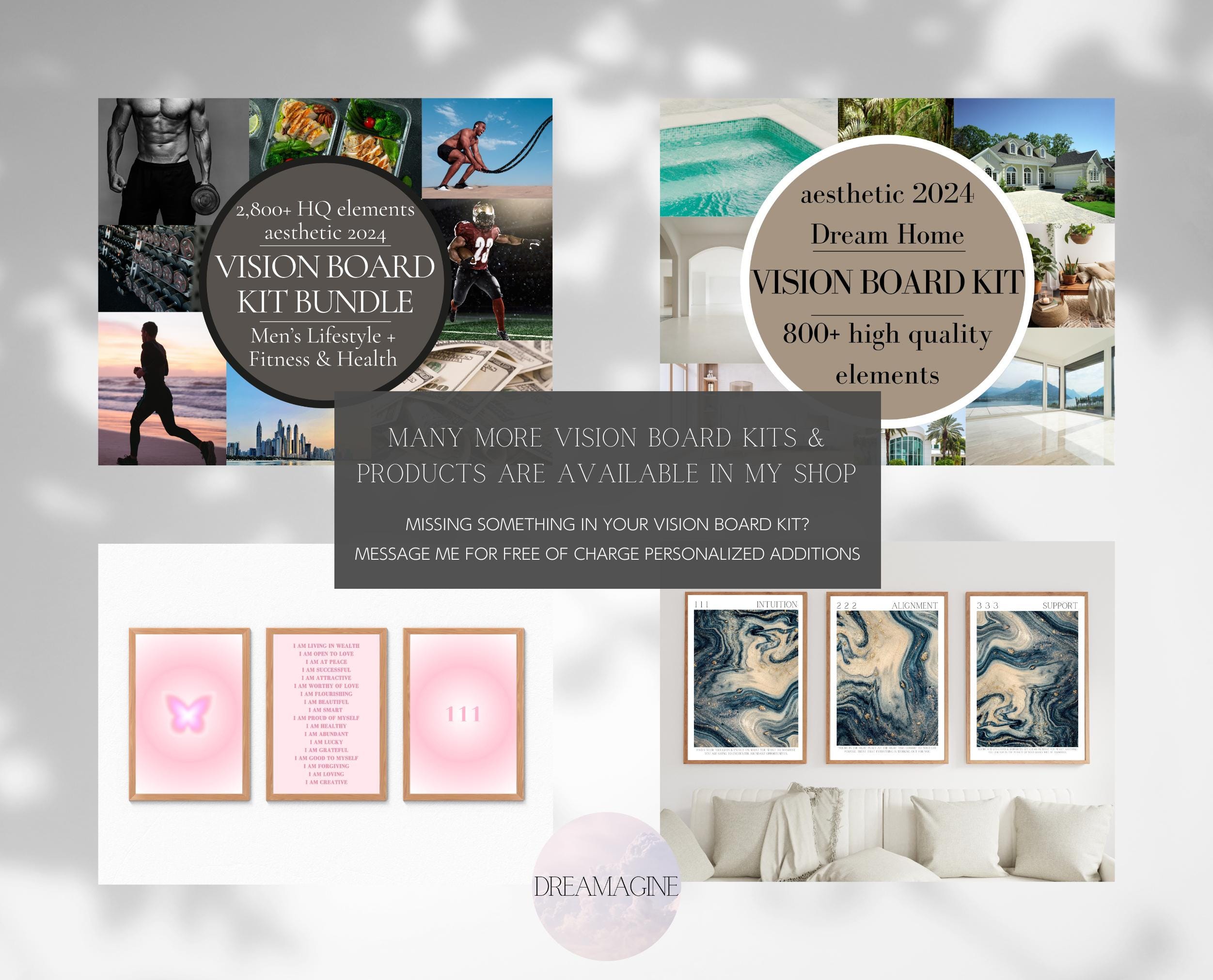 Vision Board Kit for Muslim Queens, Vision Board, Vision Board ...