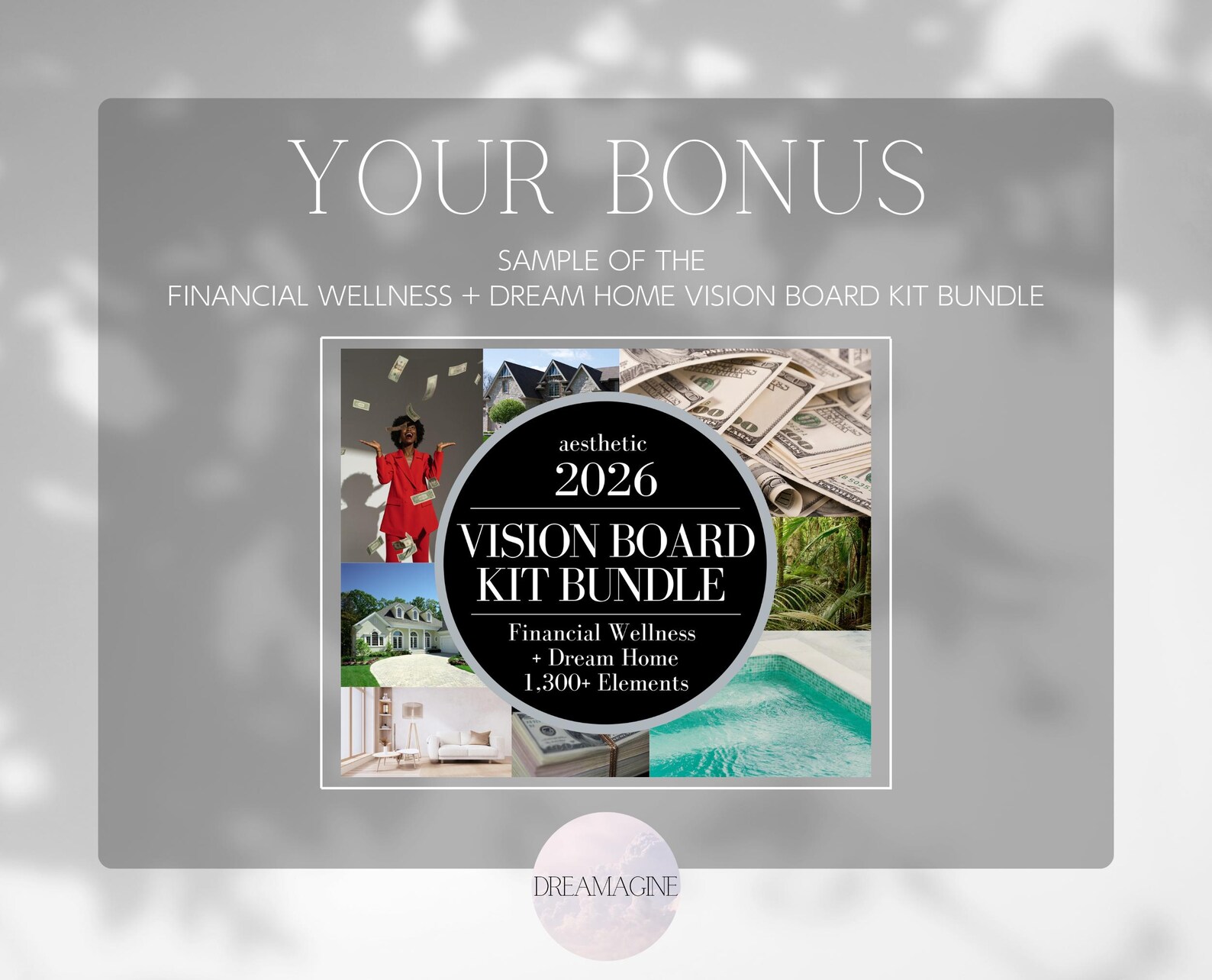Vision Board Kit Bundle 2k+ Elements, Vision Board, Vision Board ...