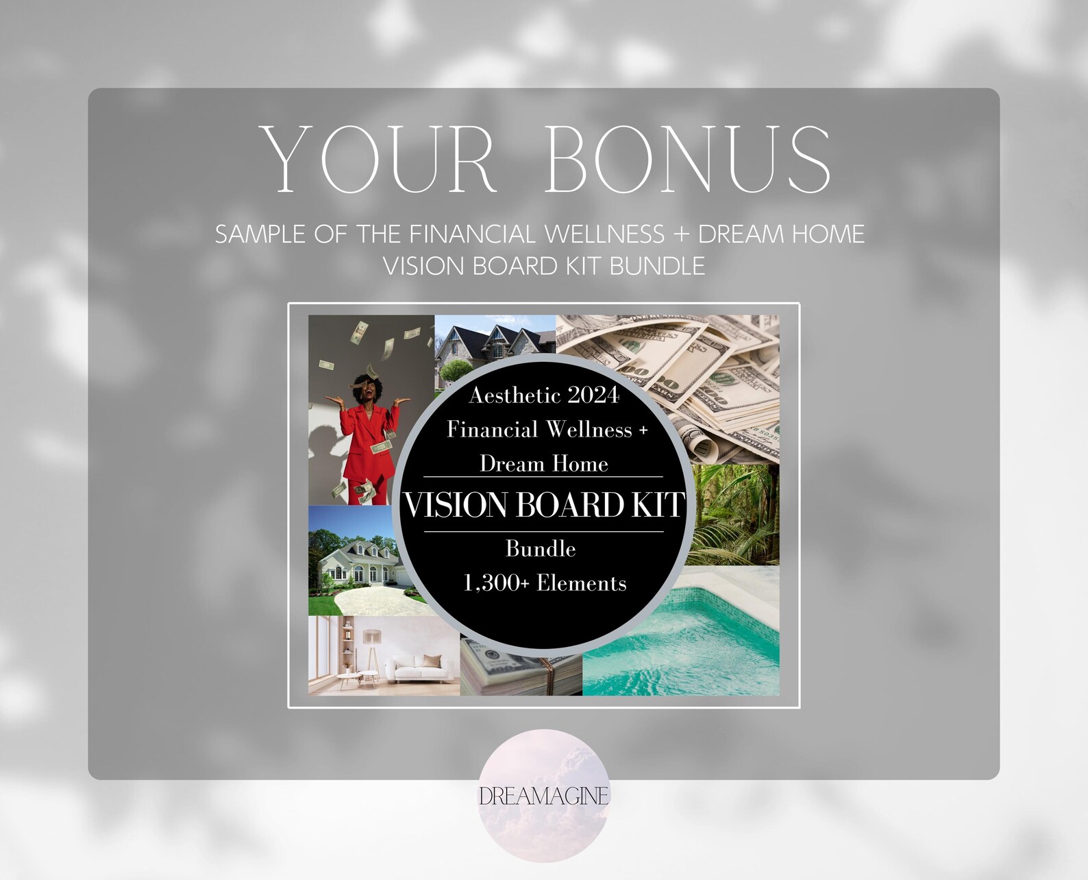 Vision Board Kit Bundle 2k+ Elements, Vision Board, Vision Board ...