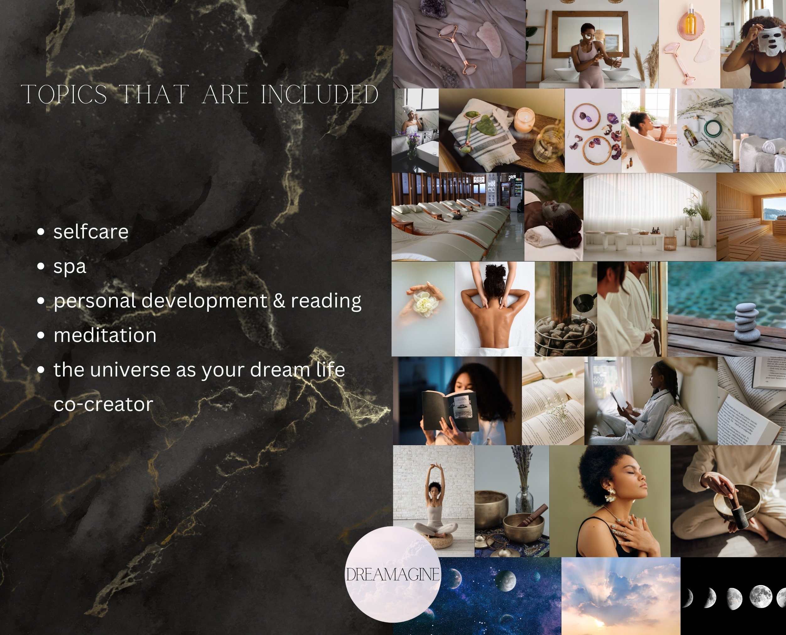 Vision Board for Black Queens, 1k Elements, Vision Board Kit, Vision ...