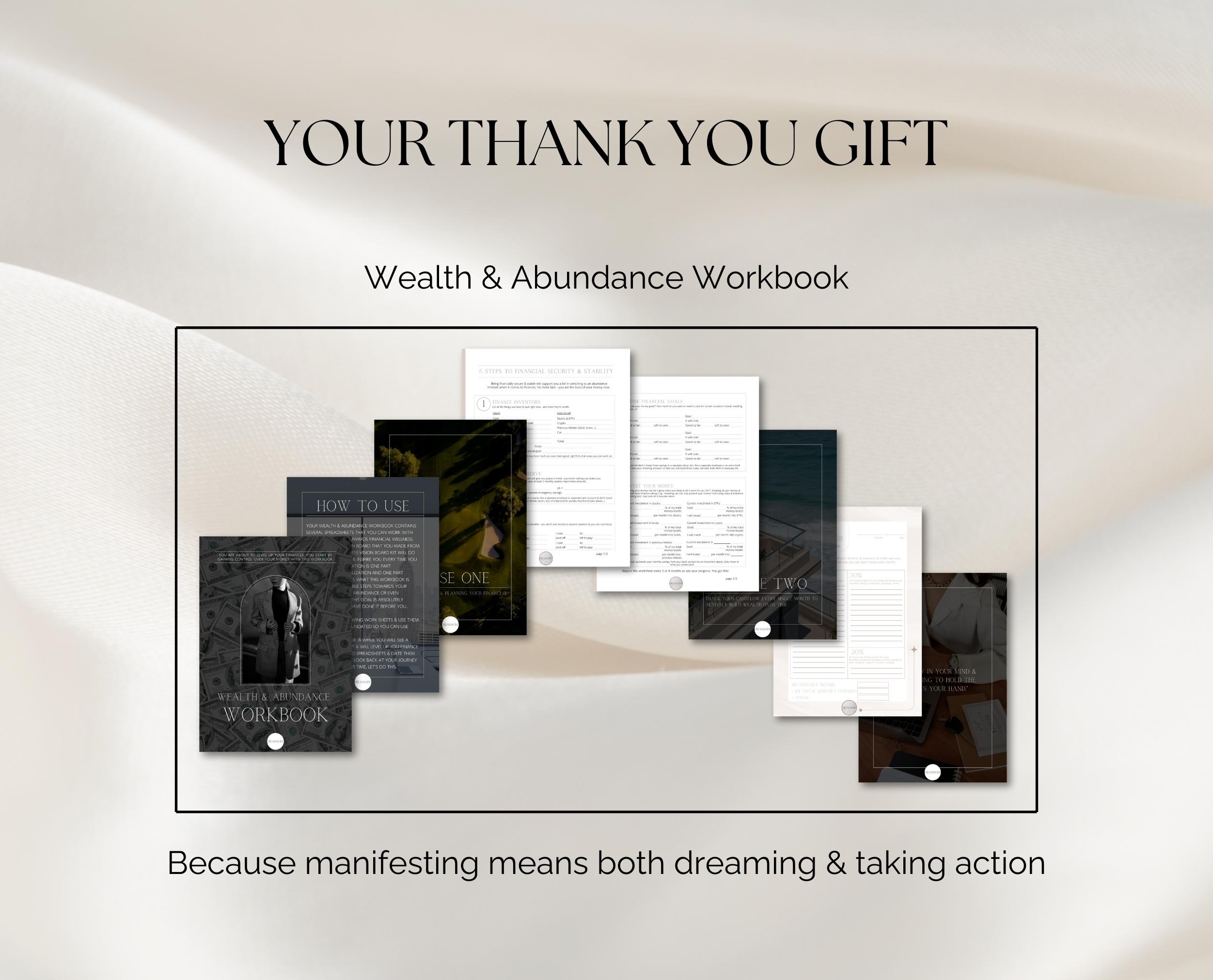 Luxury Vision Board Kit, Vision Board, Vision Board Printables, Vision ...