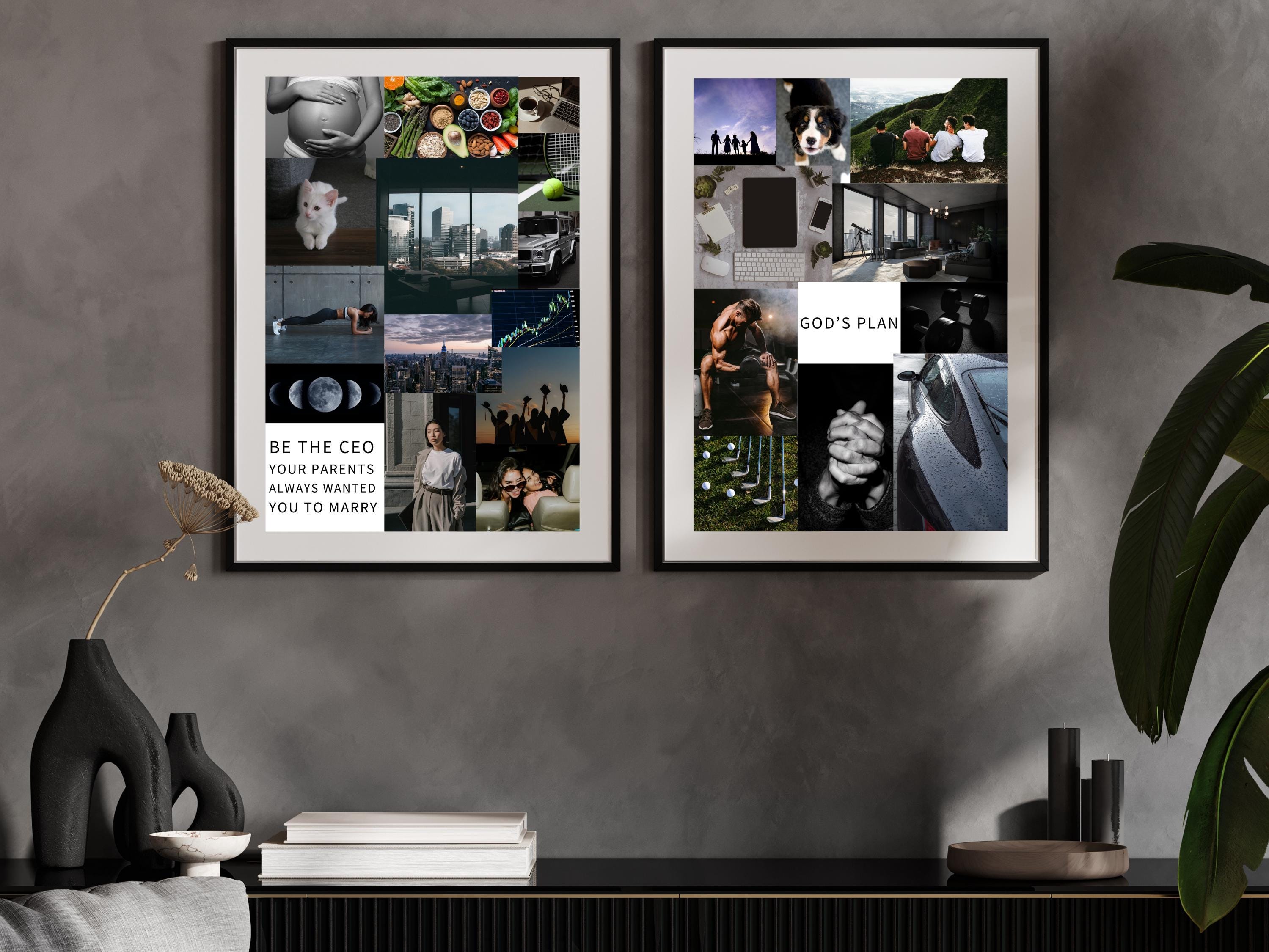 Vision Board Kit Bundle 2k+ Elements, Vision Board, Vision Board ...