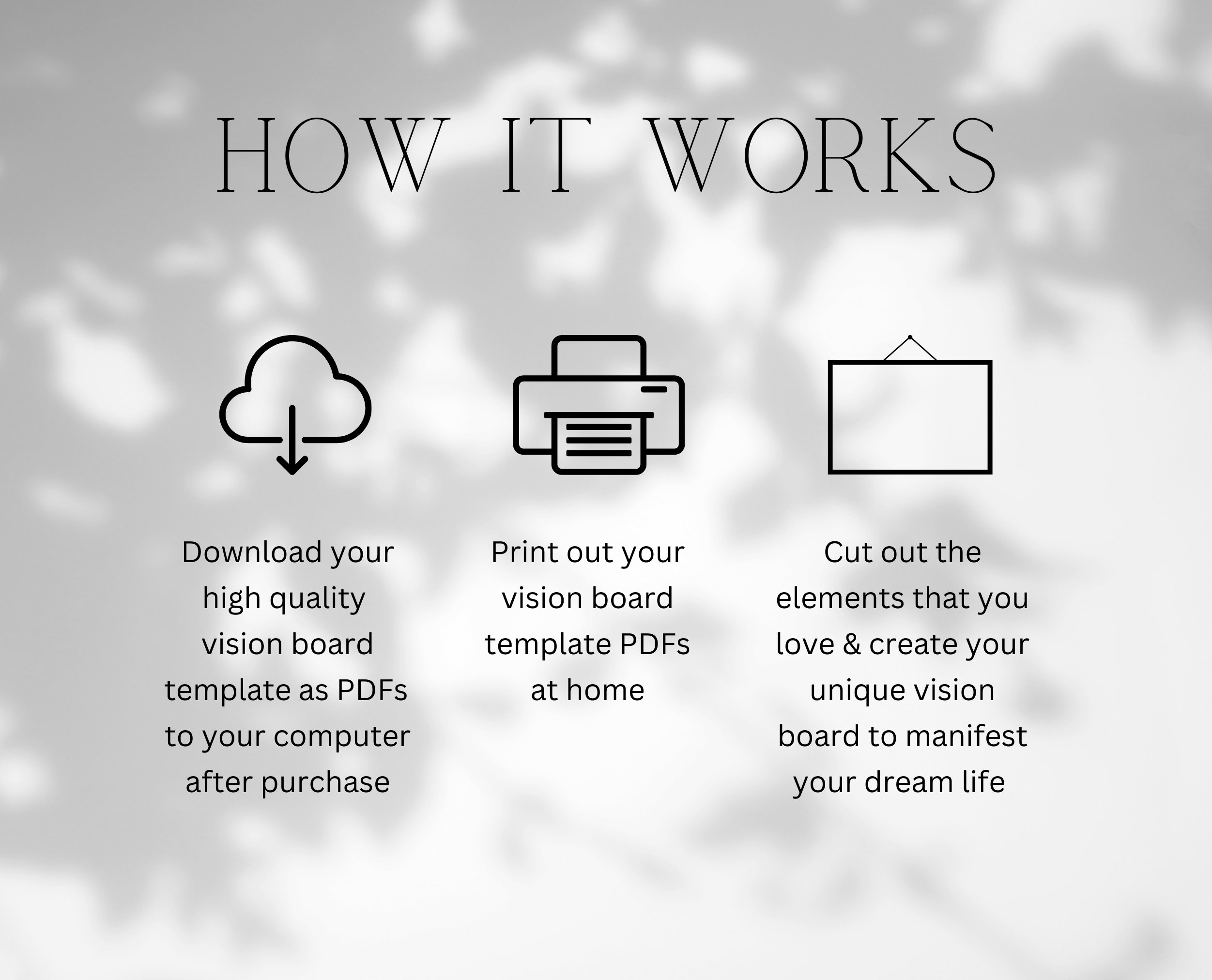 Vision Board Kit for Men, 1,000 Elements, Vision Board, Vision Board ...