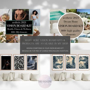 Vision Board Kit for Men, 1,000+ Elements, Vision Board, Vision Board ...