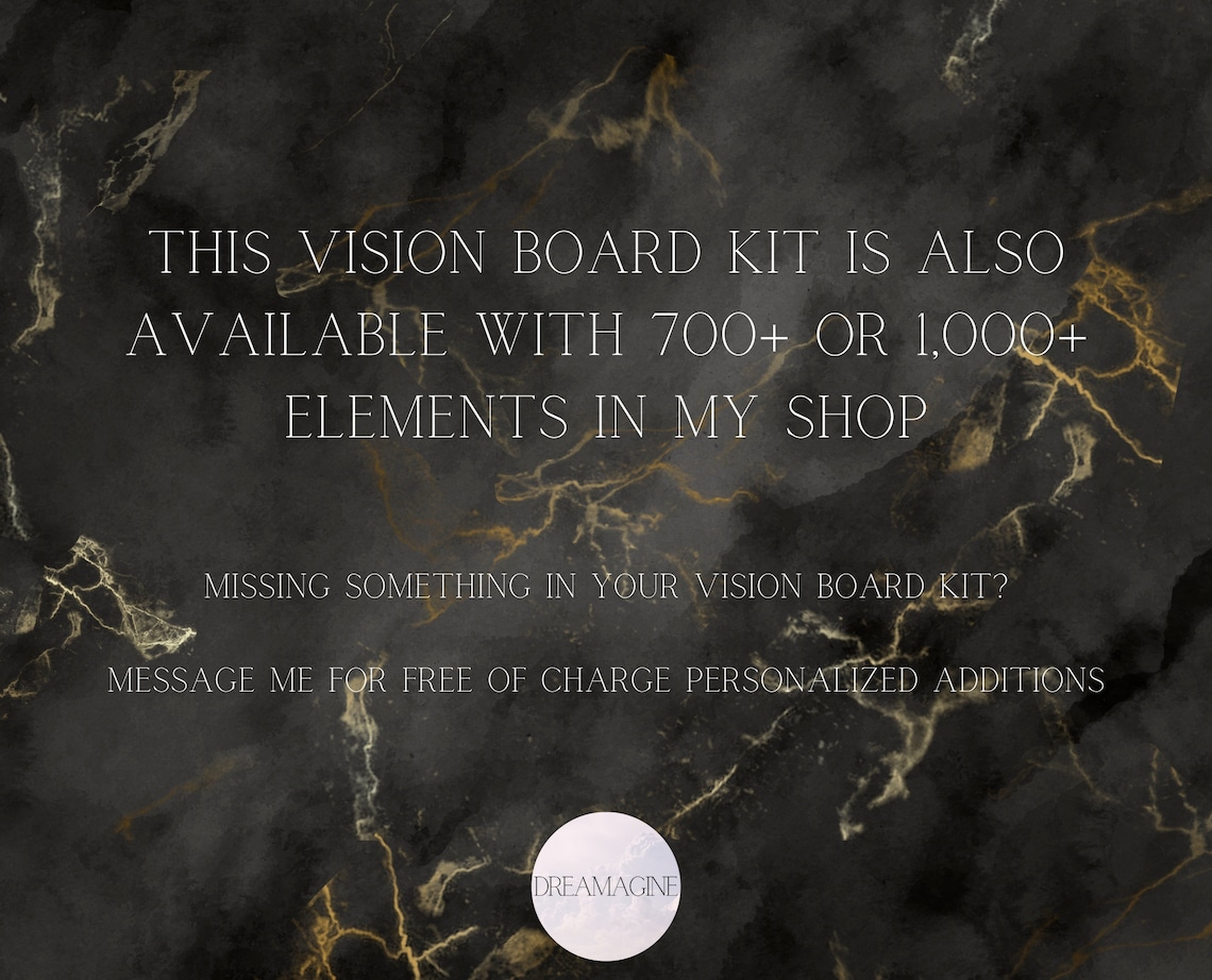 Vision Board for Asian Queens, Vision Board Kit, Vision Board ...