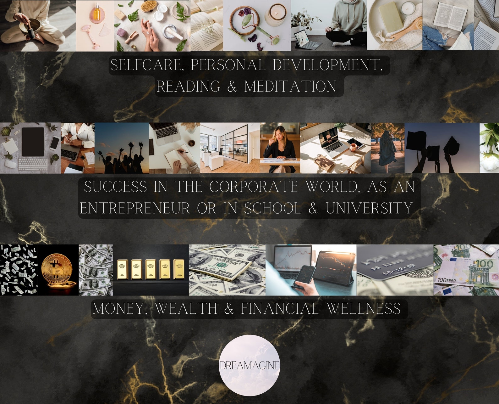 Vision Board for Asian Queens, Vision Board Kit, Vision Board ...