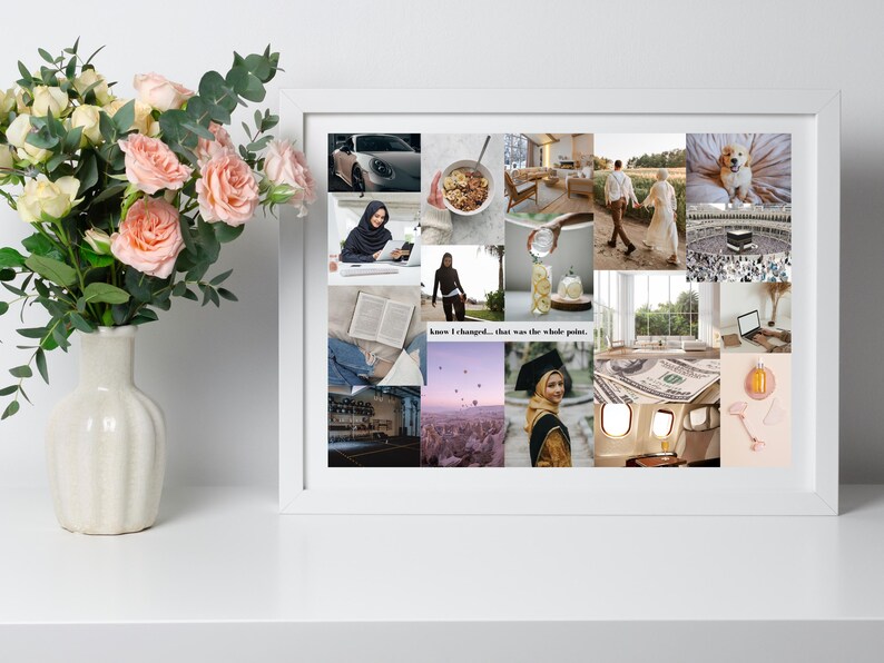 Vision Board Kit for Muslim Queens, Vision Board, Vision Board ...