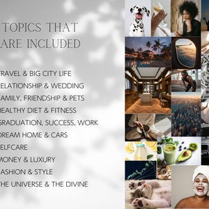 Vision Board for Black Queens, 1k+ Elements, Vision Board Kit, Vision ...