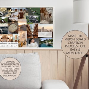 Vision Board Party Kit, Vision Board, Vision Board Kit, Prayer Board ...