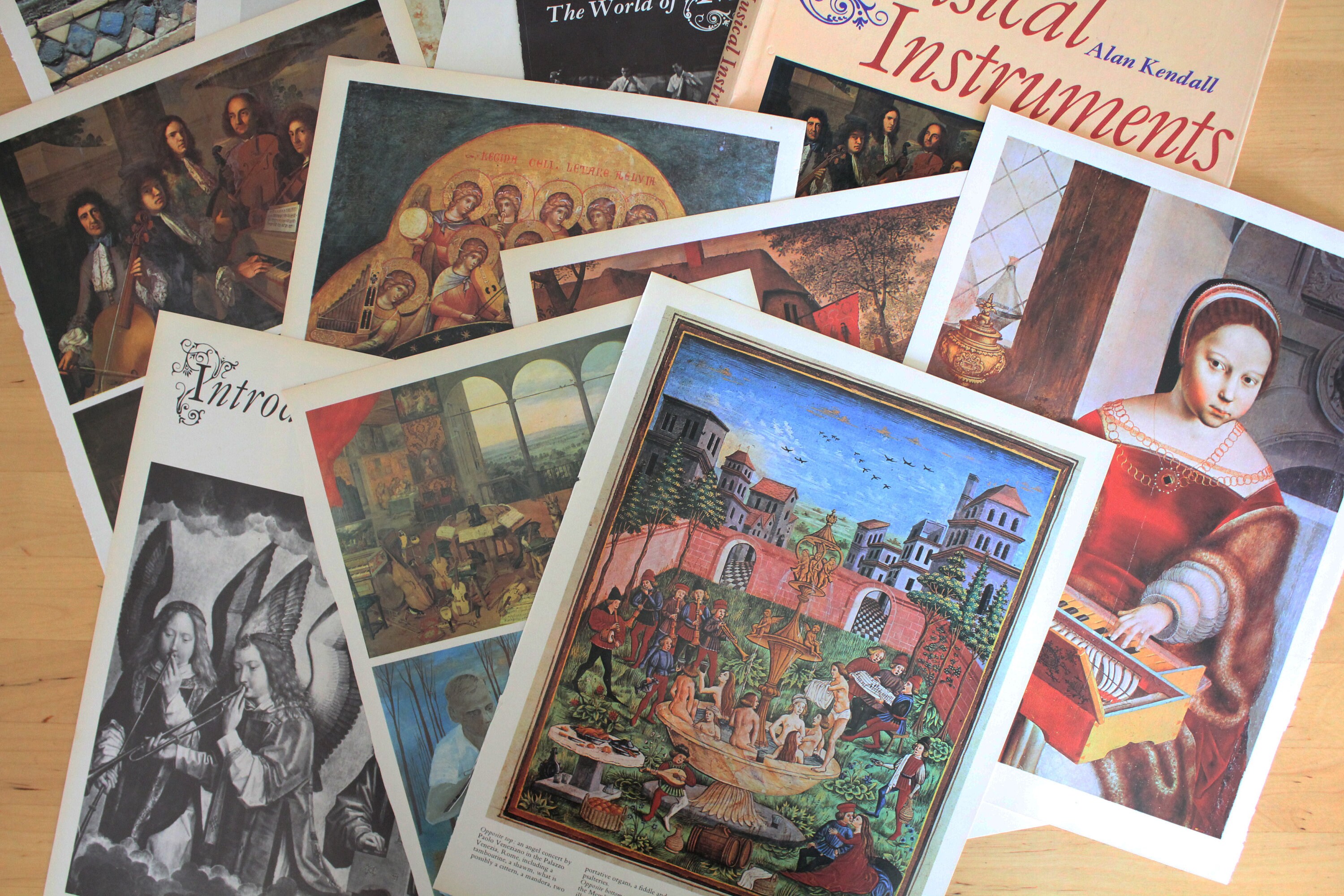 38 Vintage Cut Outs From Original 90s Book, Music Themed, Classic ...