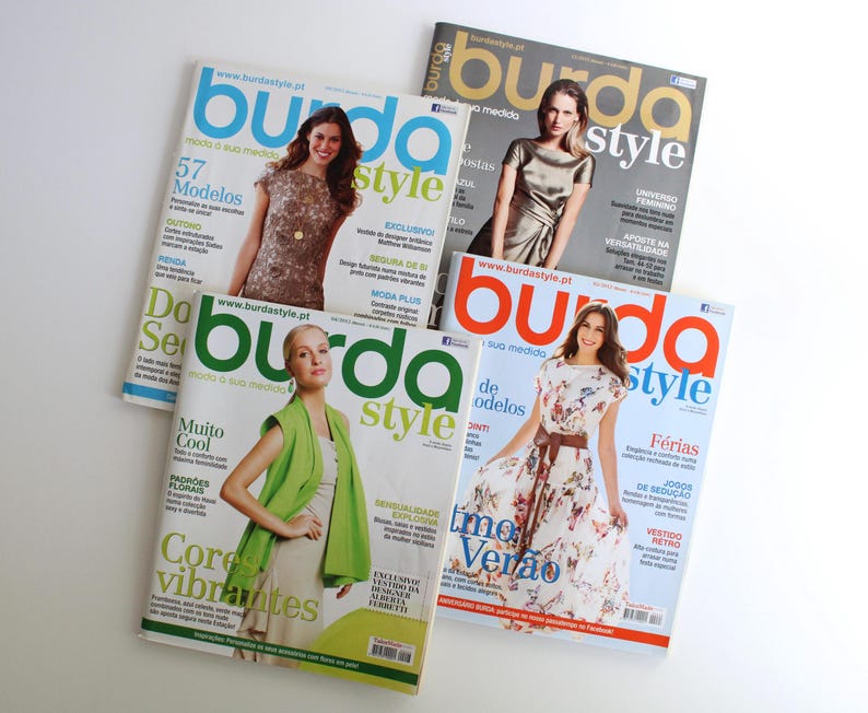 Burda Style Magazine, Burda Vintage Fashion Magazine, Fashion Magazines ...
