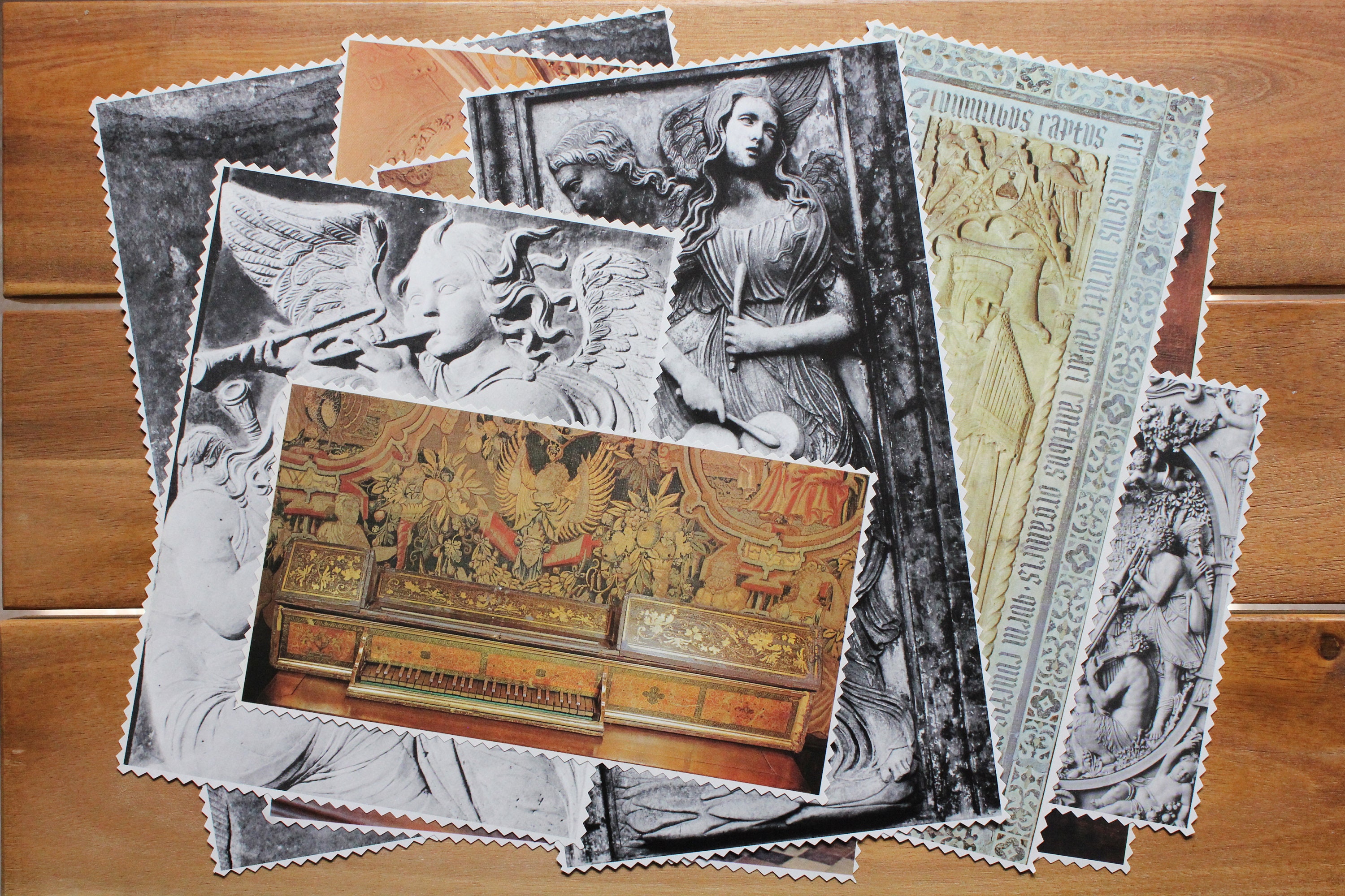 38 Vintage Cut Outs From Original 90s Book, Music Themed, Classic ...