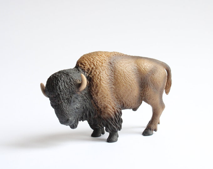 Schleich, Vintage Retired Schleich Bison, Vintage Animals, Vintage ...