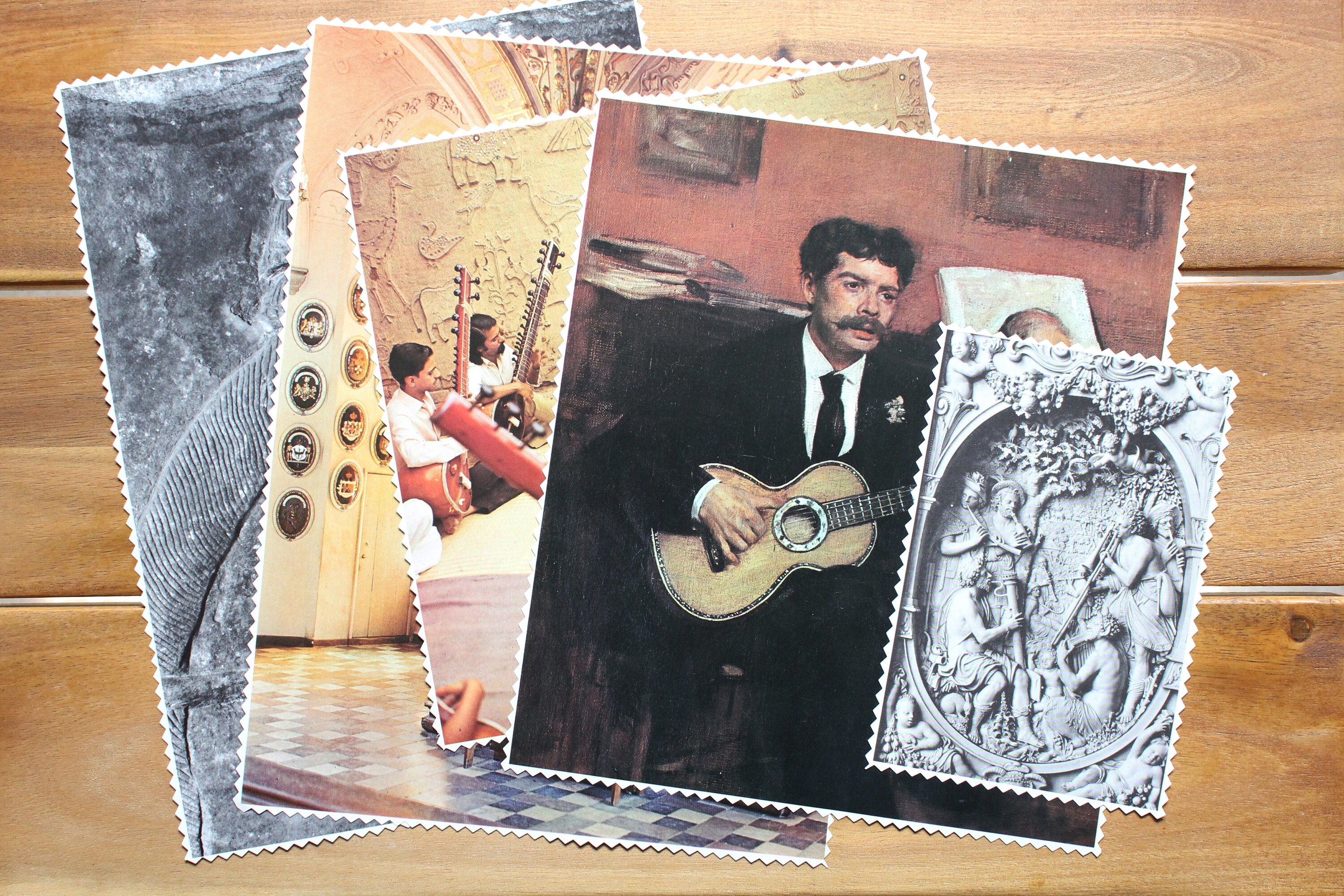 38 Vintage Cut Outs From Original 90s Book, Music Themed, Classic ...