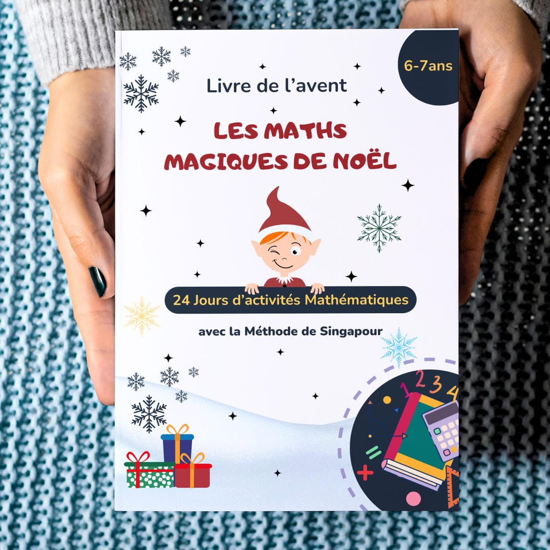 Advent Book for Children: Magical Christmas Math, Advent Calendar ...