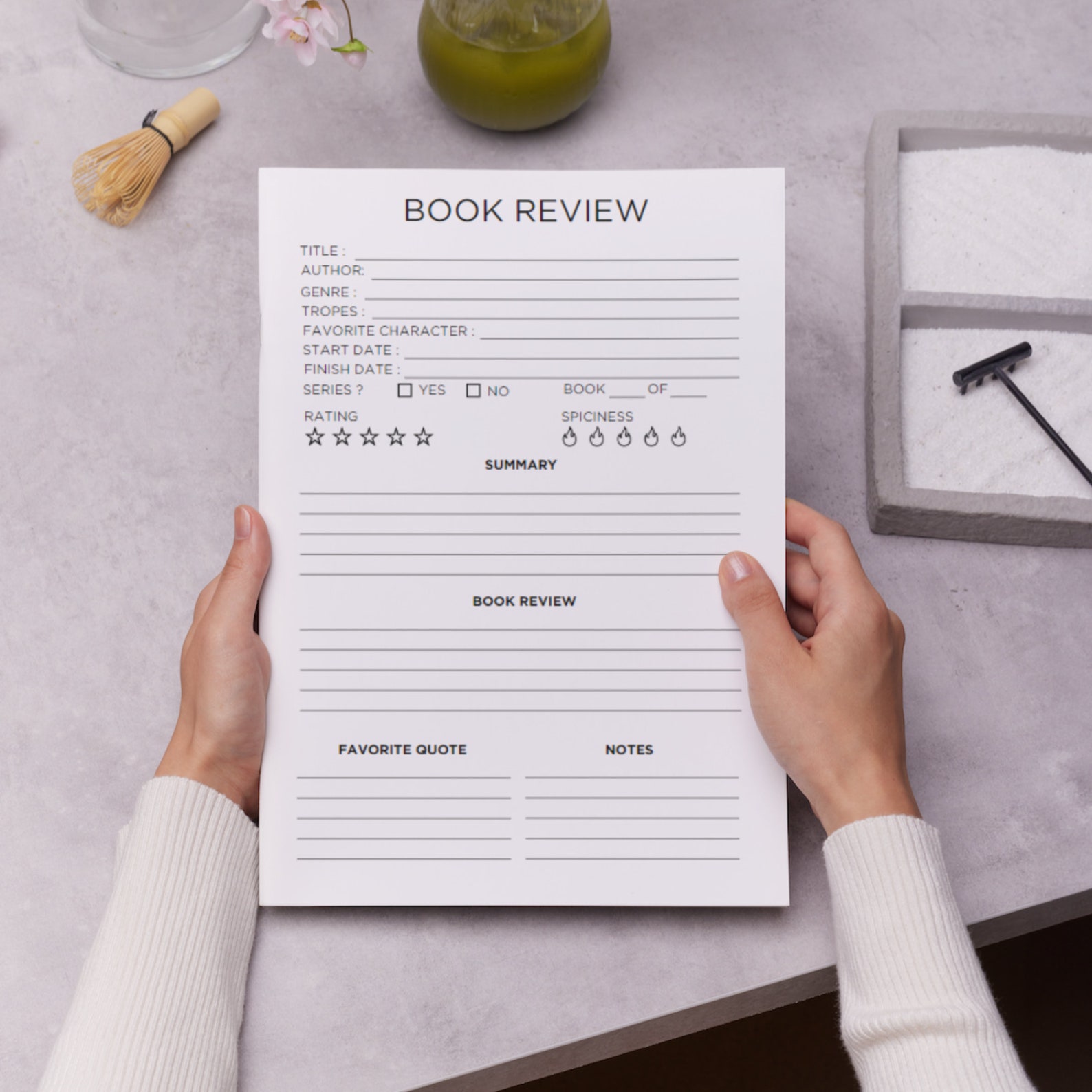 Book Review Template, Book Review Journal Printable, Book Review ...