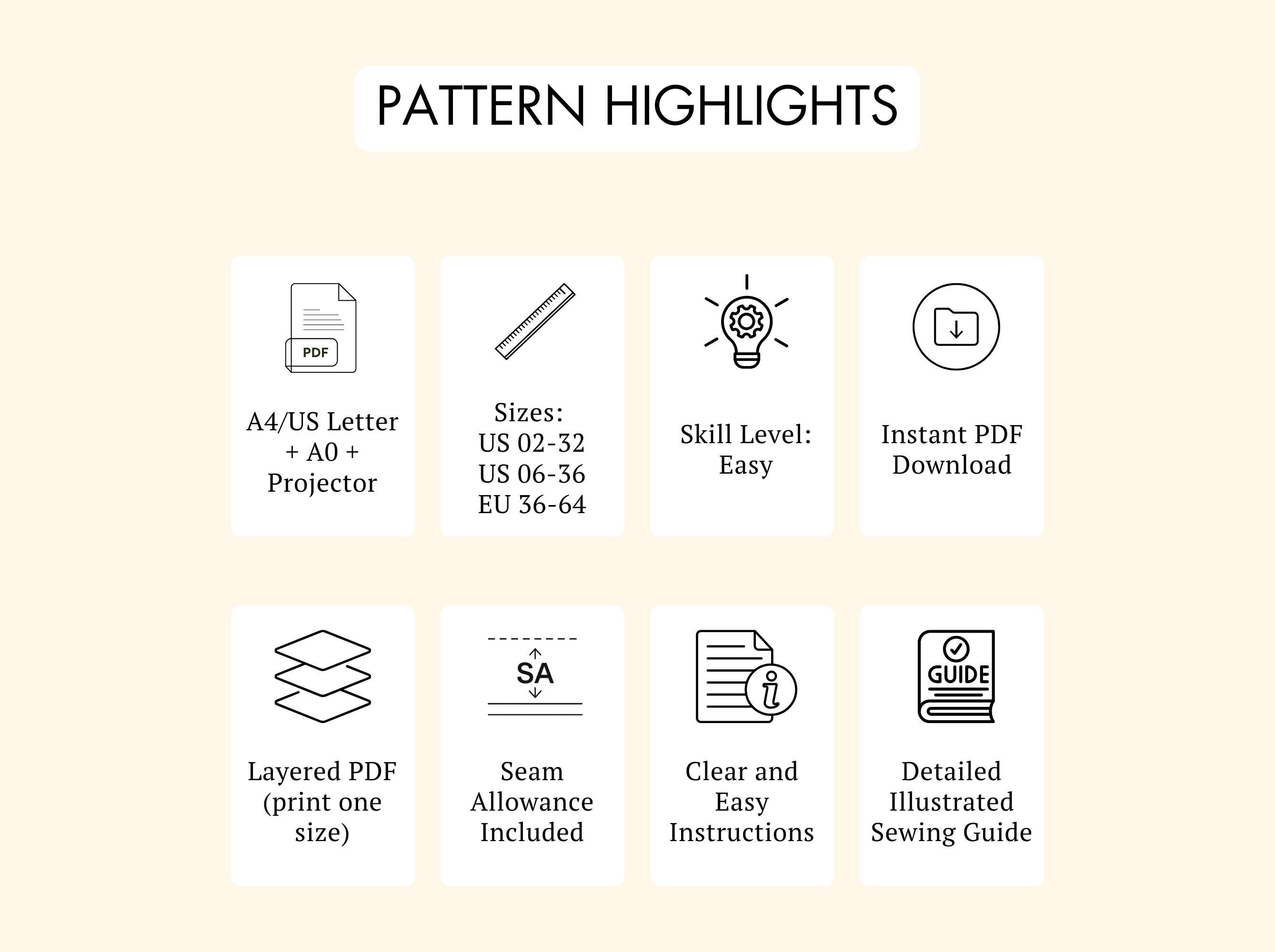 Overalls Pattern, Easy Sewing Pattern, Jumpsuit Sewing Pattern for ...