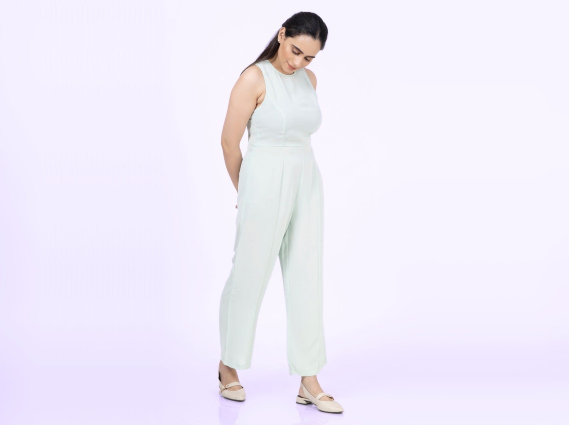 Jumpsuit Sewing Pattern, Easy Sewing Pattern, Digital Pattern, Wide Leg ...