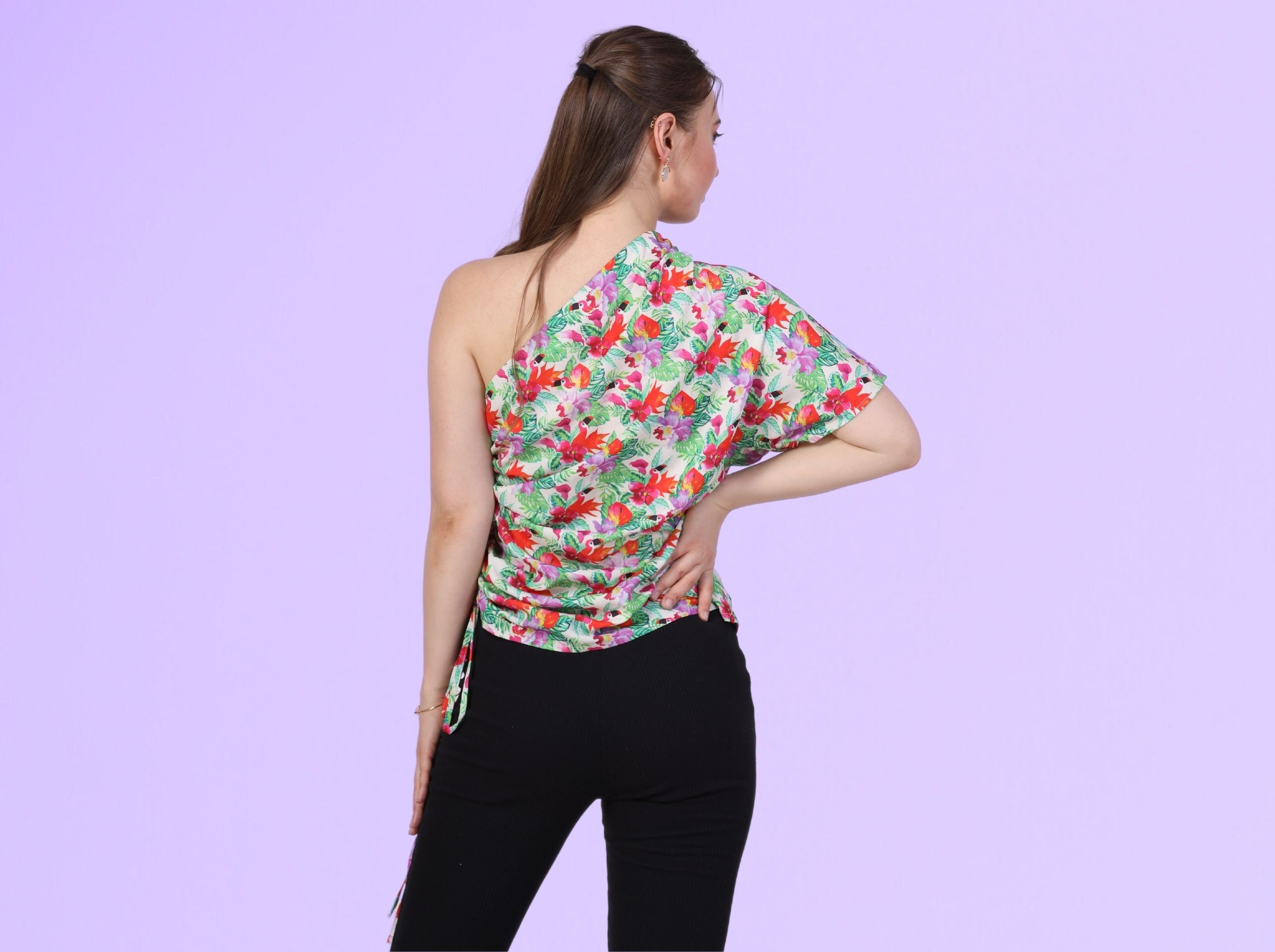 Kimono Top Pattern | One Shoulder Top Pattern | Easy Top Pattern for ...