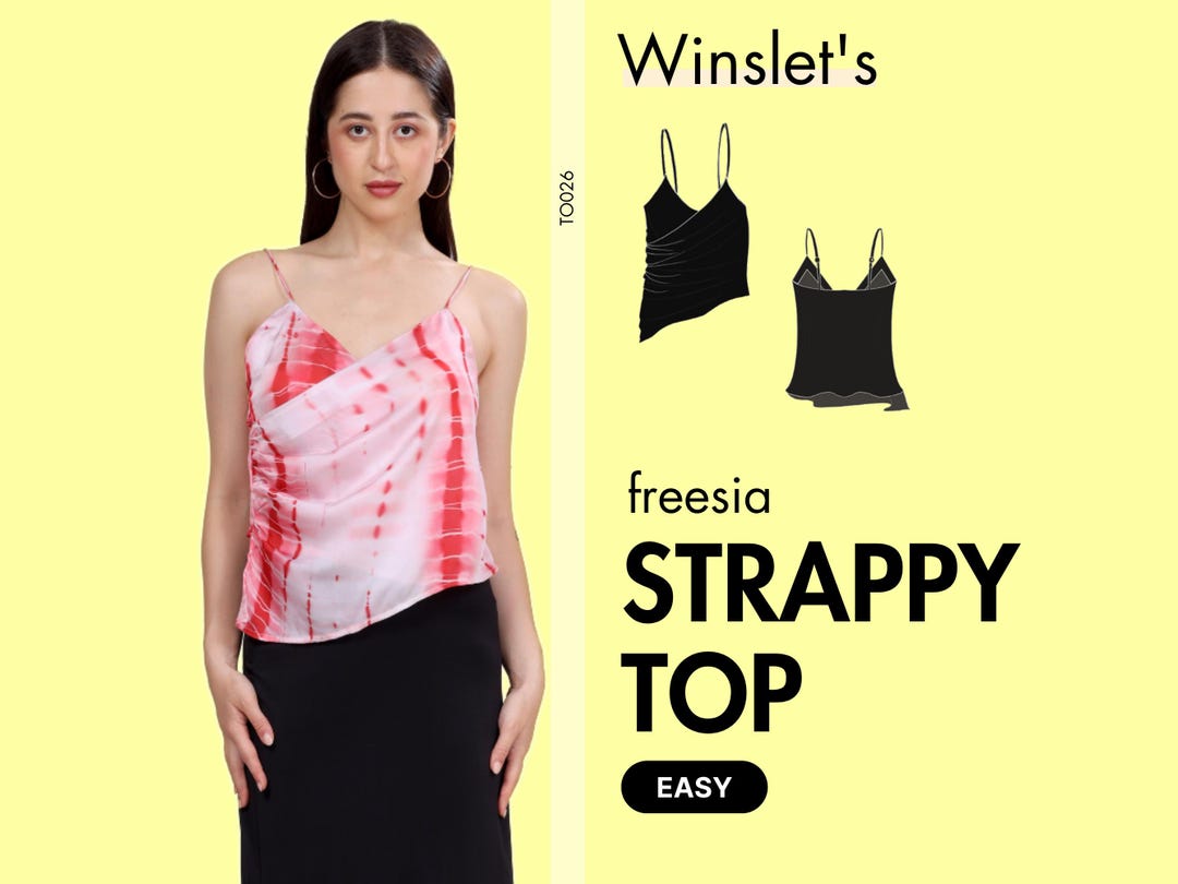 Strappy Top Sewing Pattern for Women - Etsy