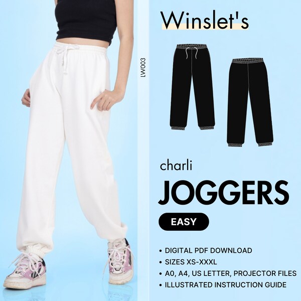 Joggers Pattern - Etsy
