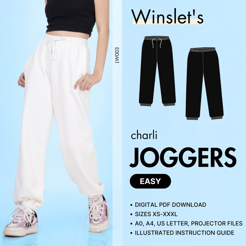 Joggers Pattern - Etsy