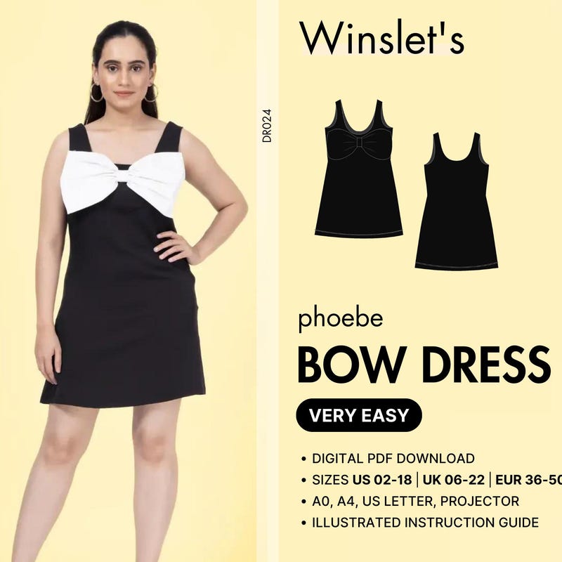 Big Bow Dress - Etsy