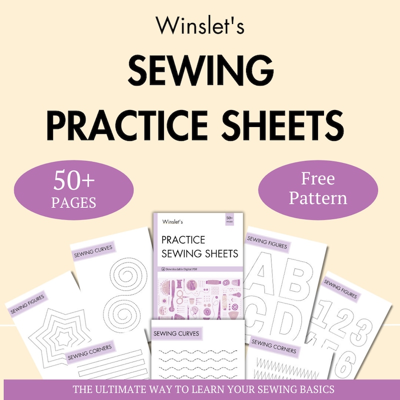 Sticker Sewing Pattern - Etsy