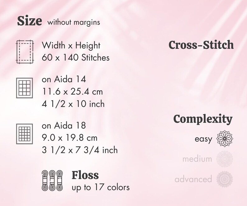 Cross-stitch PDF Pattern - Temperature Chart - Retro Game Embroidery ...