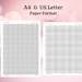 Cross-stitch Graph Paper - Printable Grid - Instant Download - Canvas ...