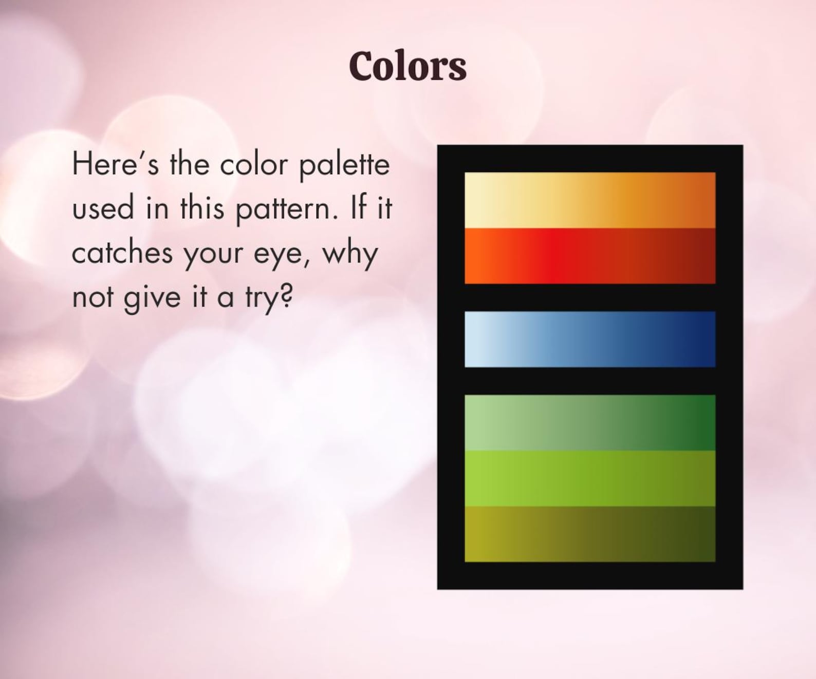 Mystery Cross-stitch Pattern - Surprise Unique Colorful Pattern ...