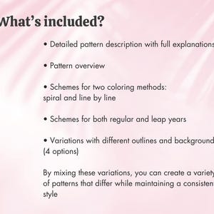 Temperature Chart - Cross-stitch PDF Pattern - Colorful Geometric ...