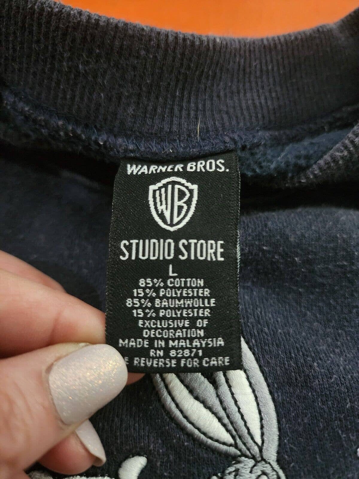 Warner Bros. WB Studio Store looney Tunes Deluxe 3D Embroidered ...