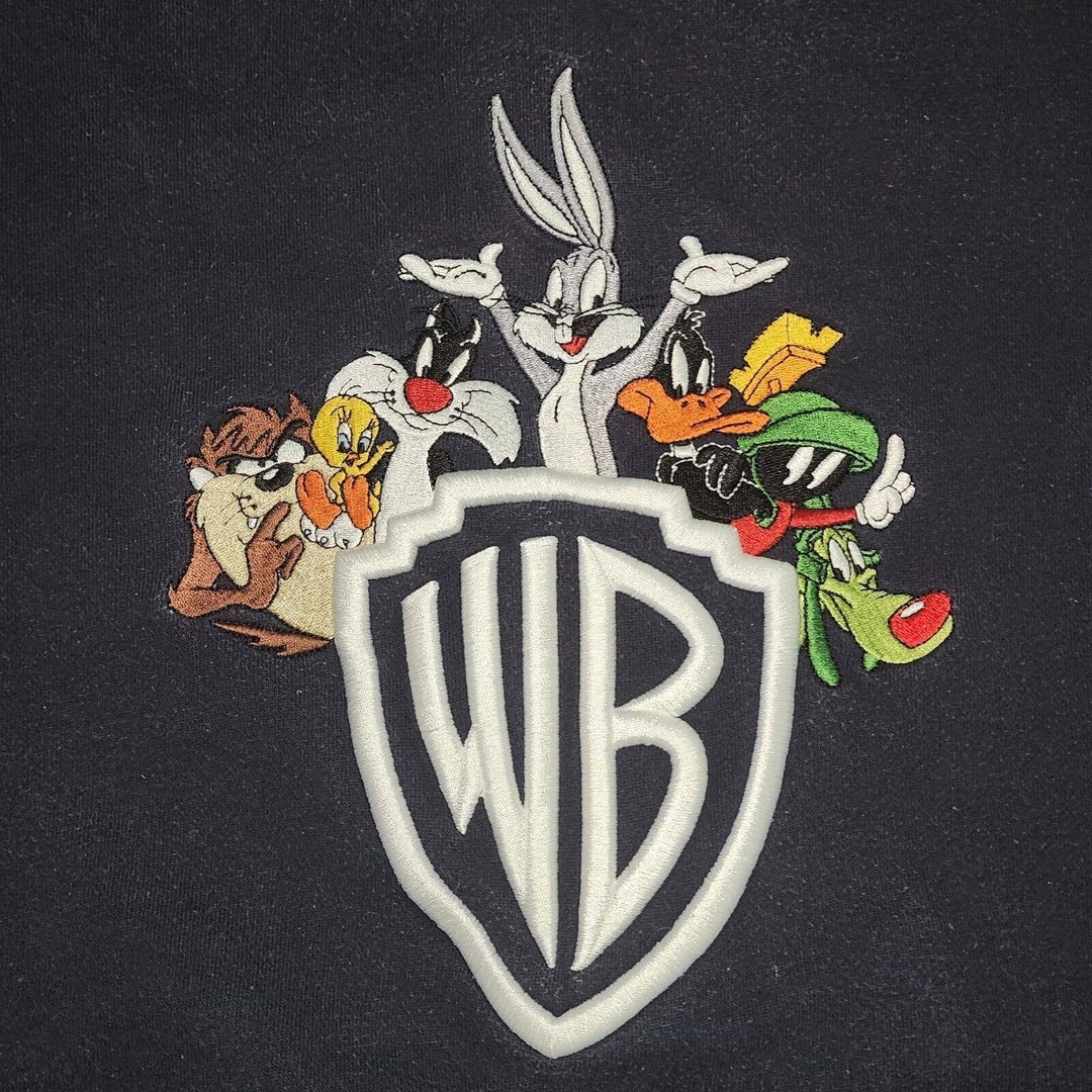 Warner Bros. WB Studio Store looney Tunes Deluxe 3D Embroidered ...