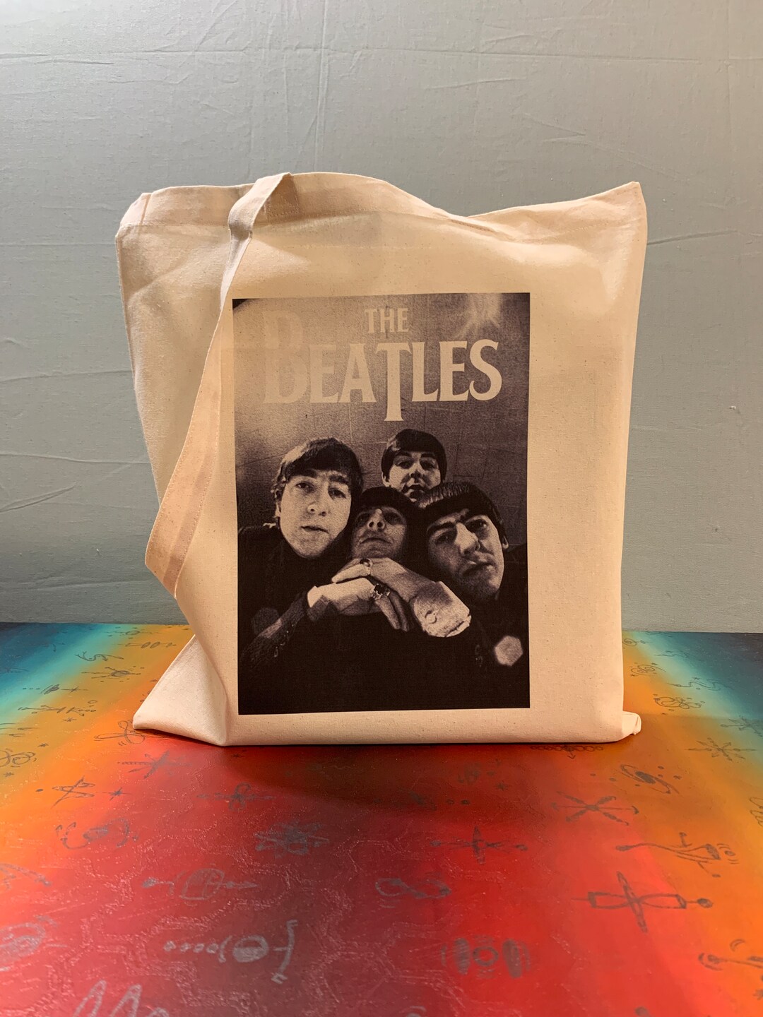 The Beatles Rare Beatles Bag shopping Tote Bag / Storage Rangement ...