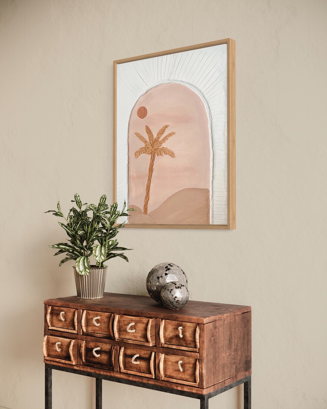 DESERT Textured Wall Art 3D Wall Art UNIQUE Textured Painting - Etsy