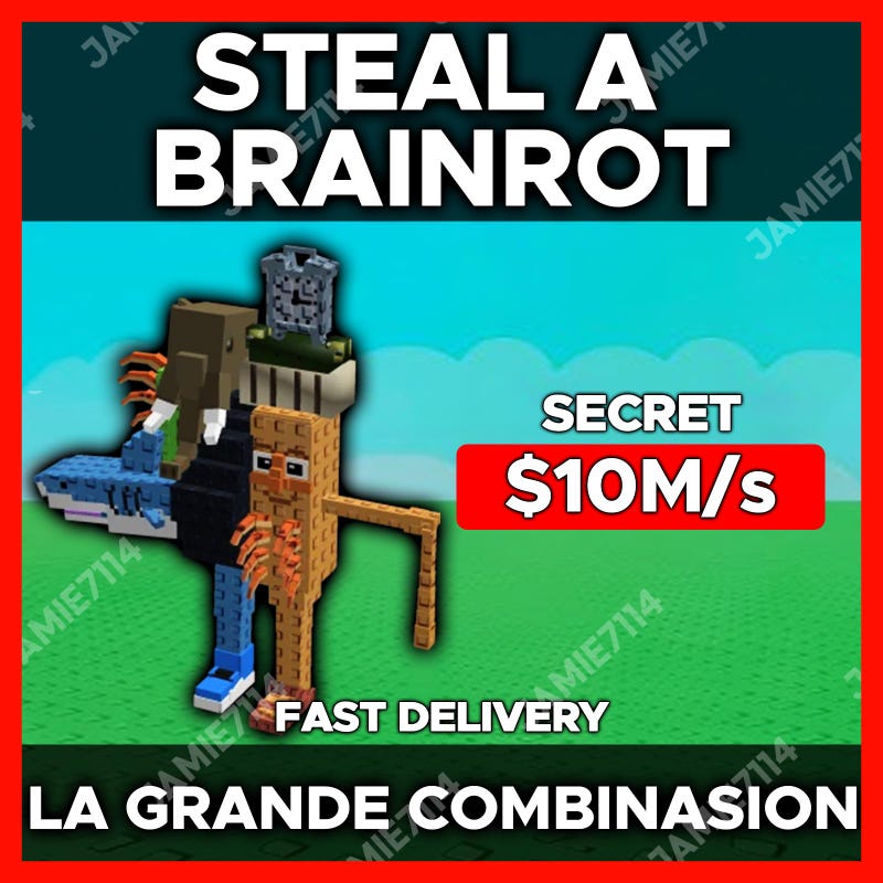 Papercraft brainrot la grande combination - Etsy España