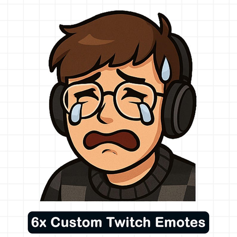 Custom Twitch Emotes for Your Twitch Stream | 6 Pack of Emotes for ...